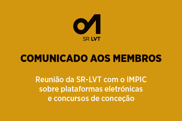 Comunicado | Reunião da SR-LVT com o IMPIC sobre plataformas ...